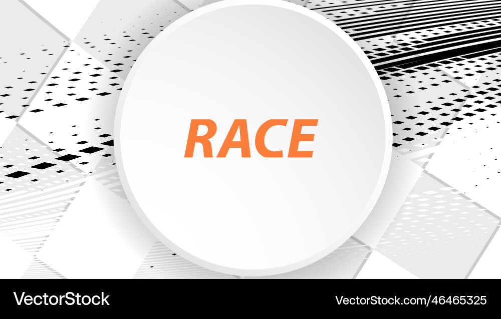 Racing square background abstraction in car track Vector Image