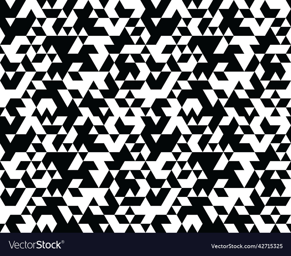 Seamless polygonal pattern Royalty Free Vector Image