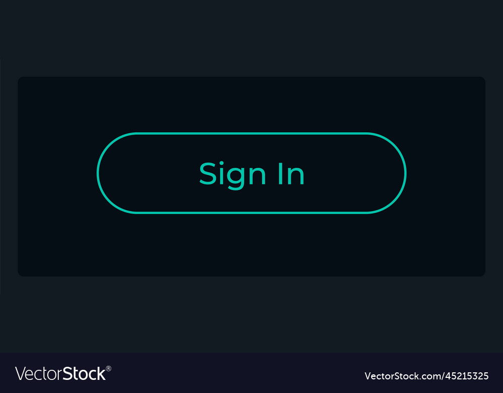 Sign in ui element template Royalty Free Vector Image Sign in ui element template Royalty Free Vector Image