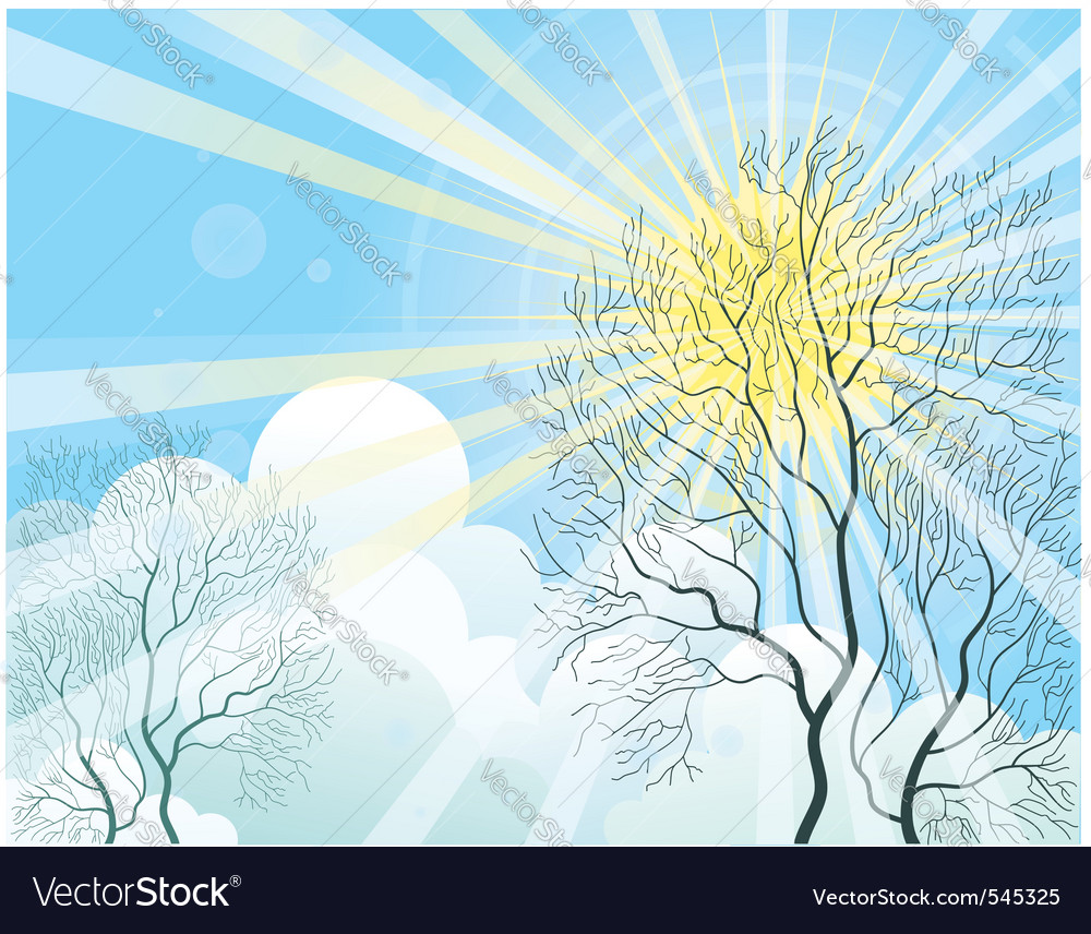Sun rays Royalty Free Vector Image - VectorStock