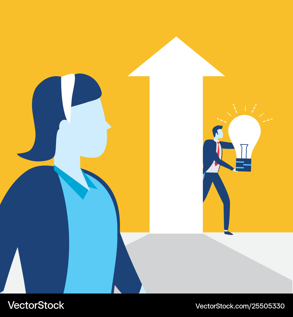 People business success Royalty Free Vector Image