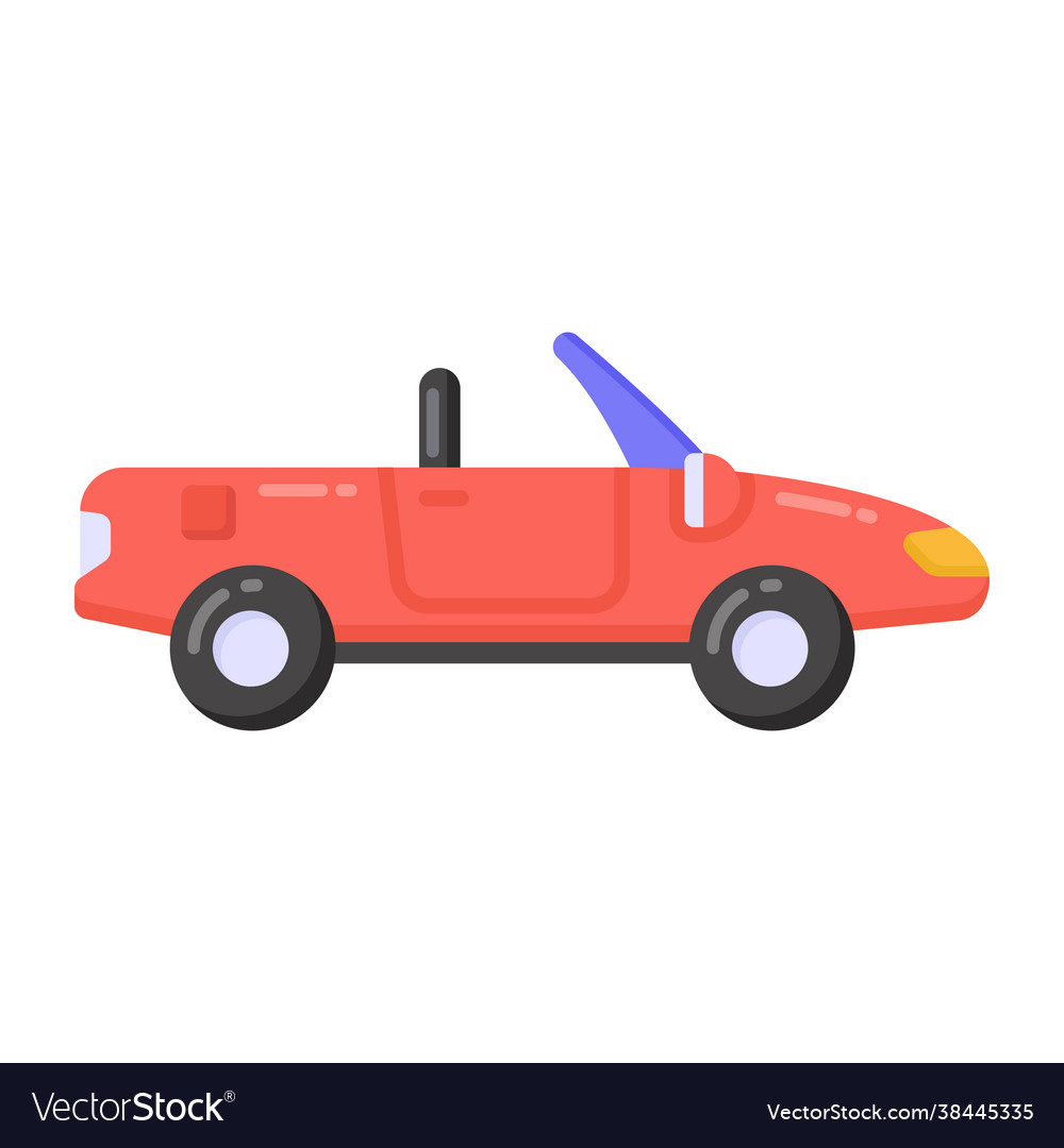 Convertible Royalty Free Vector Image - VectorStock