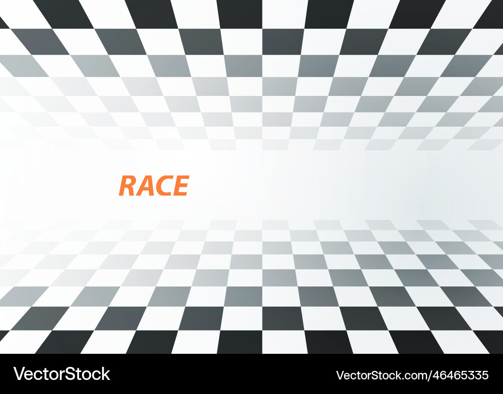 Racing square background abstraction in car track Vector Image