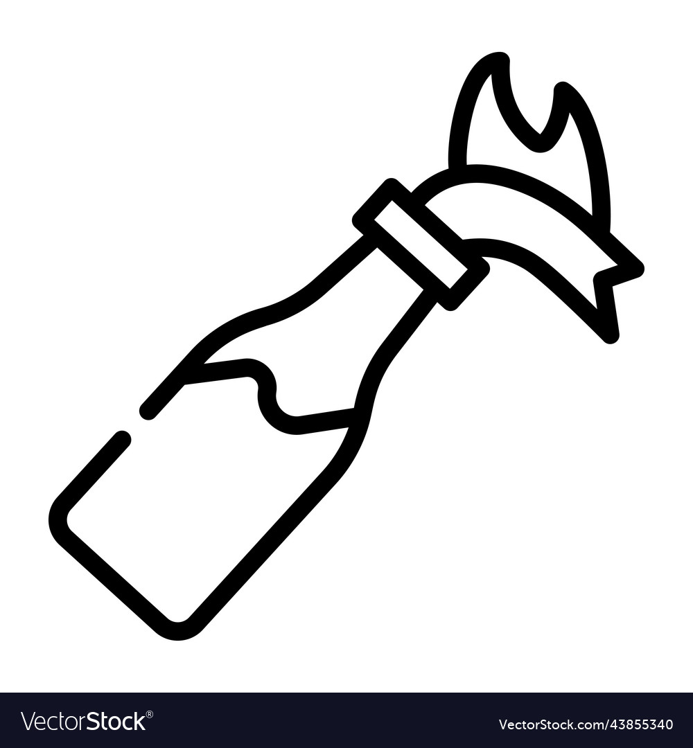 Flamethrower Royalty Free Vector Image - VectorStock