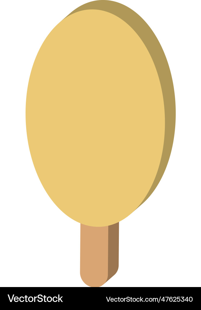 Isolated colored 3d popsicle icon Royalty Free Vector Image
