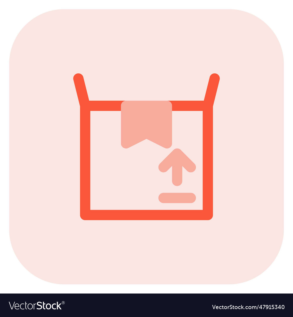 Packaged box unboxed to reveal contents Royalty Free Vector Packaged box unboxed to reveal contents Royalty Free Vector