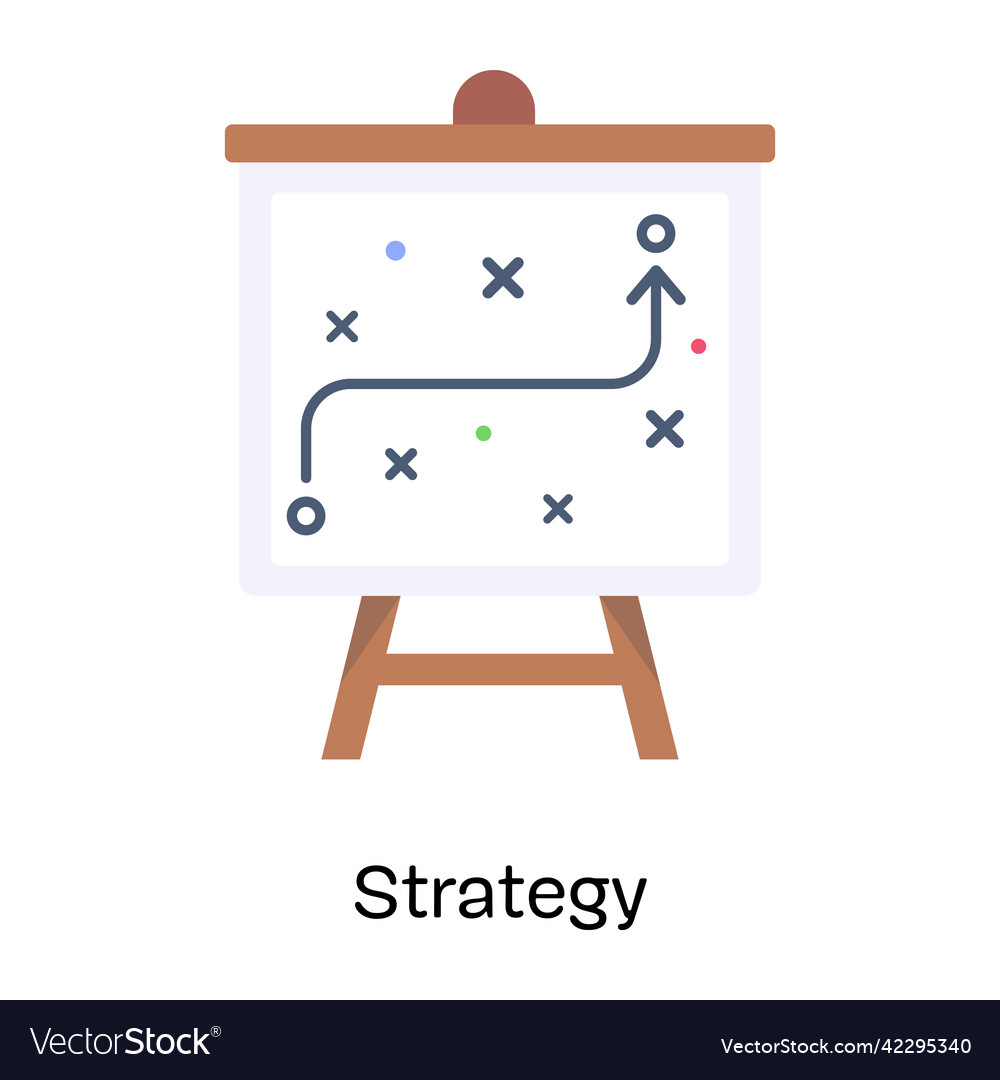 Strategy Royalty Free Vector Image - VectorStock