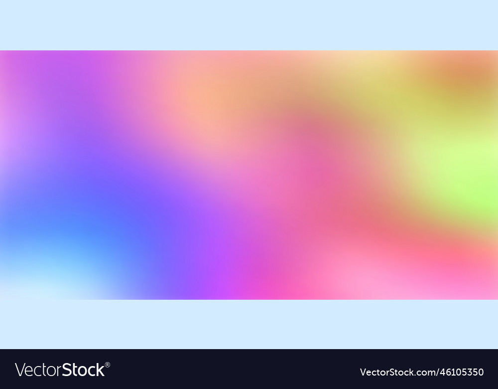 Abstract banner with colourful gradient design Vector Image