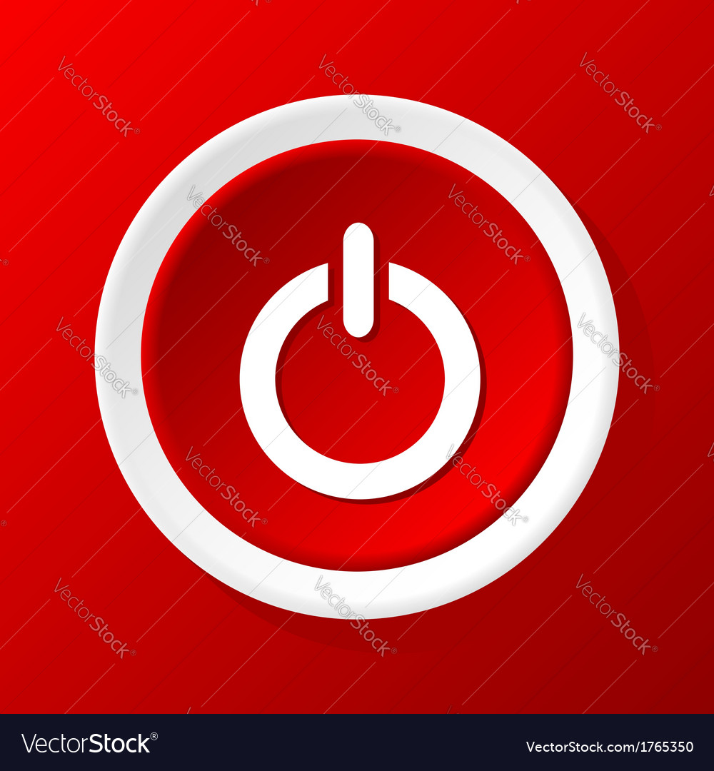 Power button Royalty Free Vector Image - VectorStock