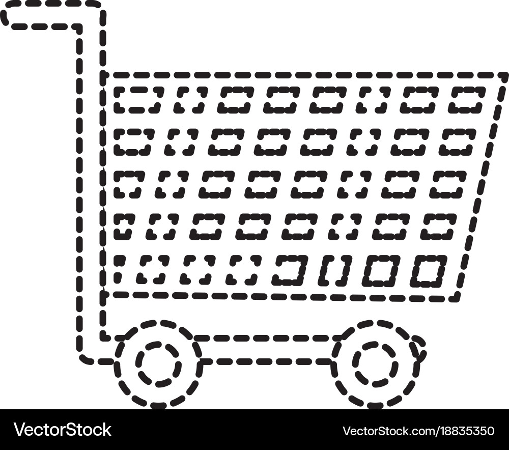 Shopping cart design Royalty Free Vector Image