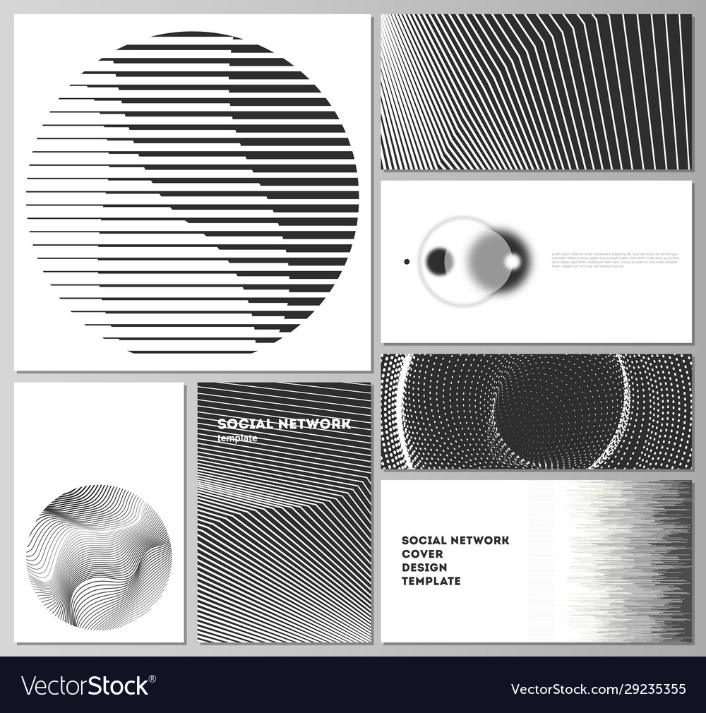 Editable layouts Royalty Free Vector Image - VectorStock