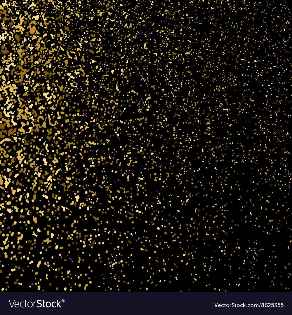 Gold Glitter Texture Royalty Free Vector Image