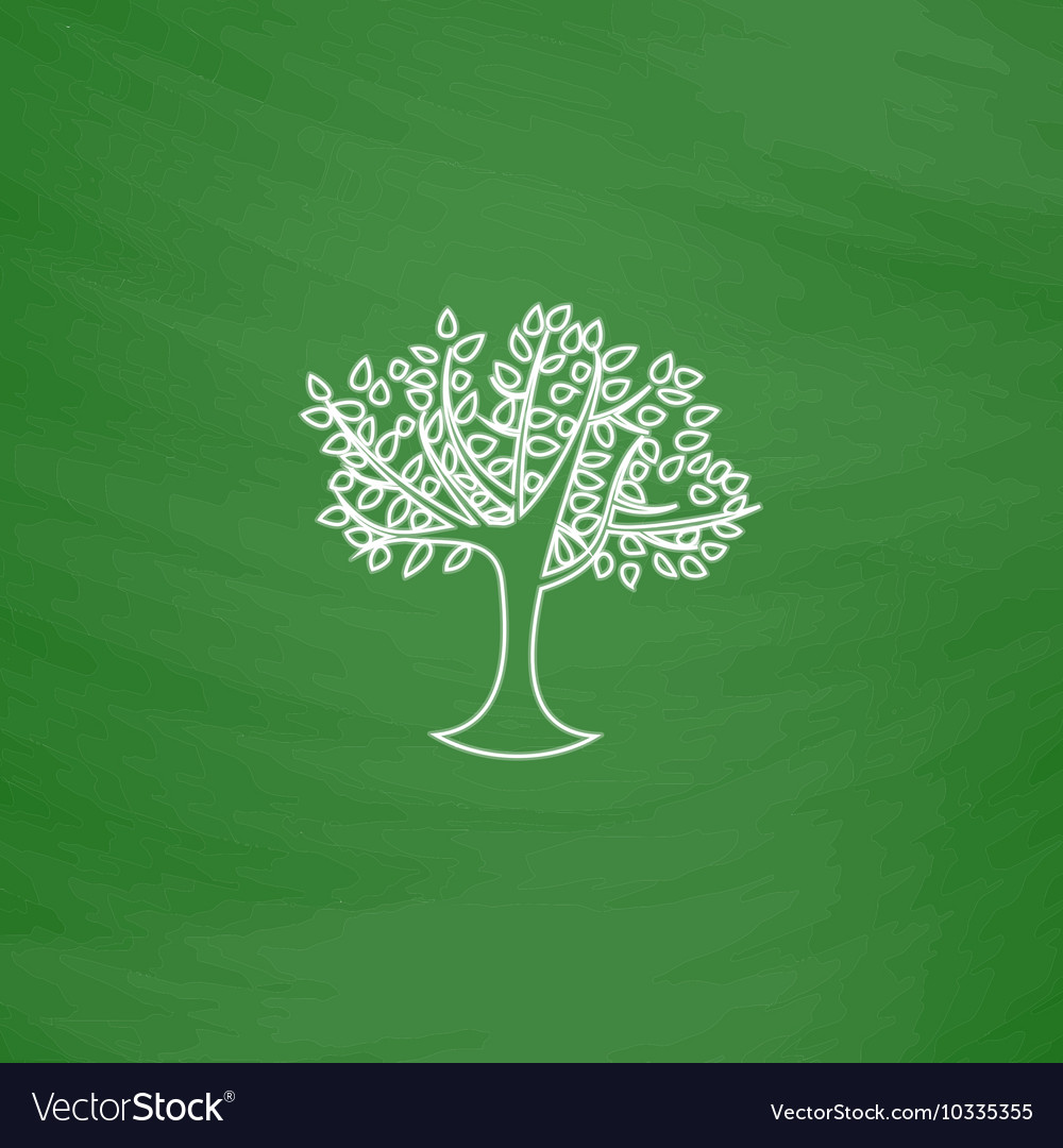 Maple tree computer symbol Royalty Free Vector Image
