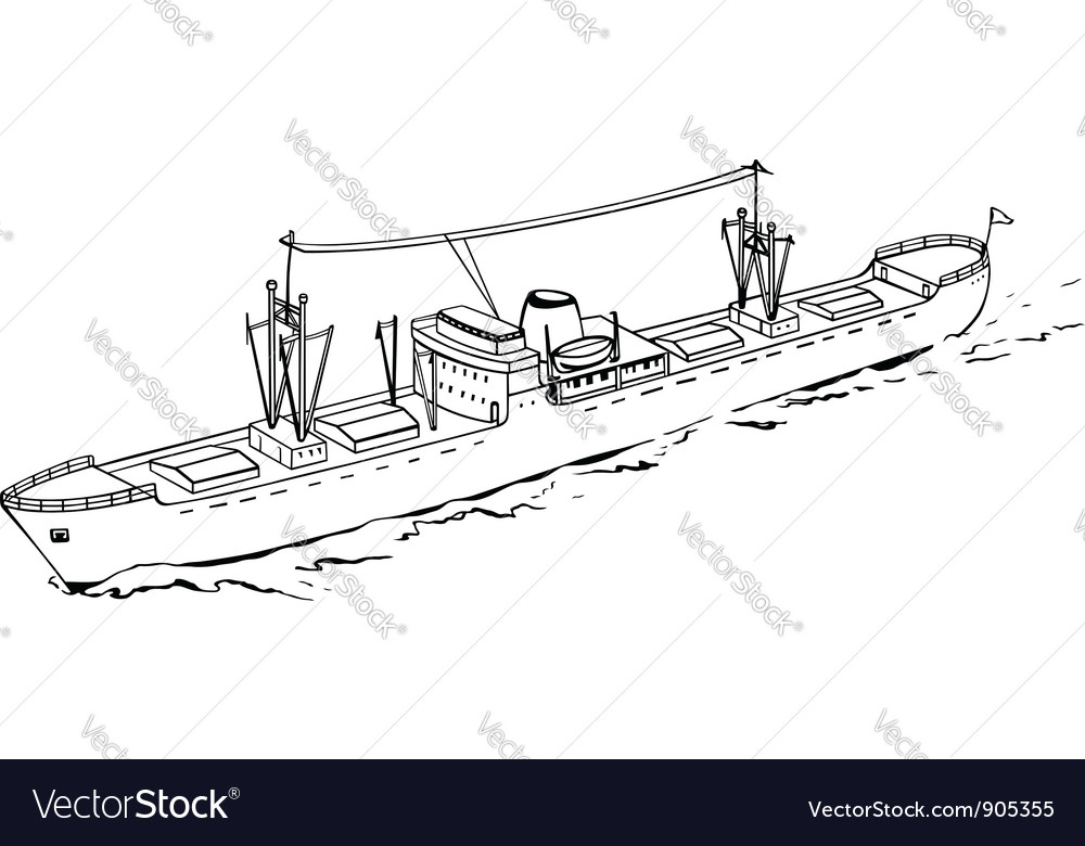 Ship Royalty Free Vector Image - VectorStock