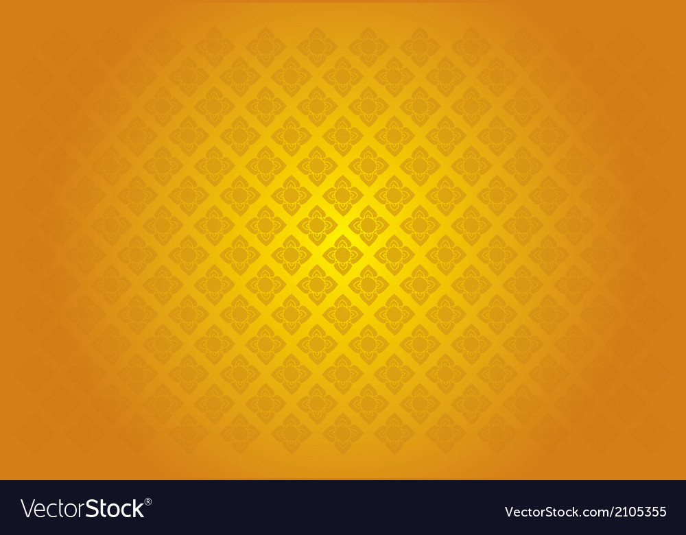 Thai art background pattern Royalty Free Vector Image