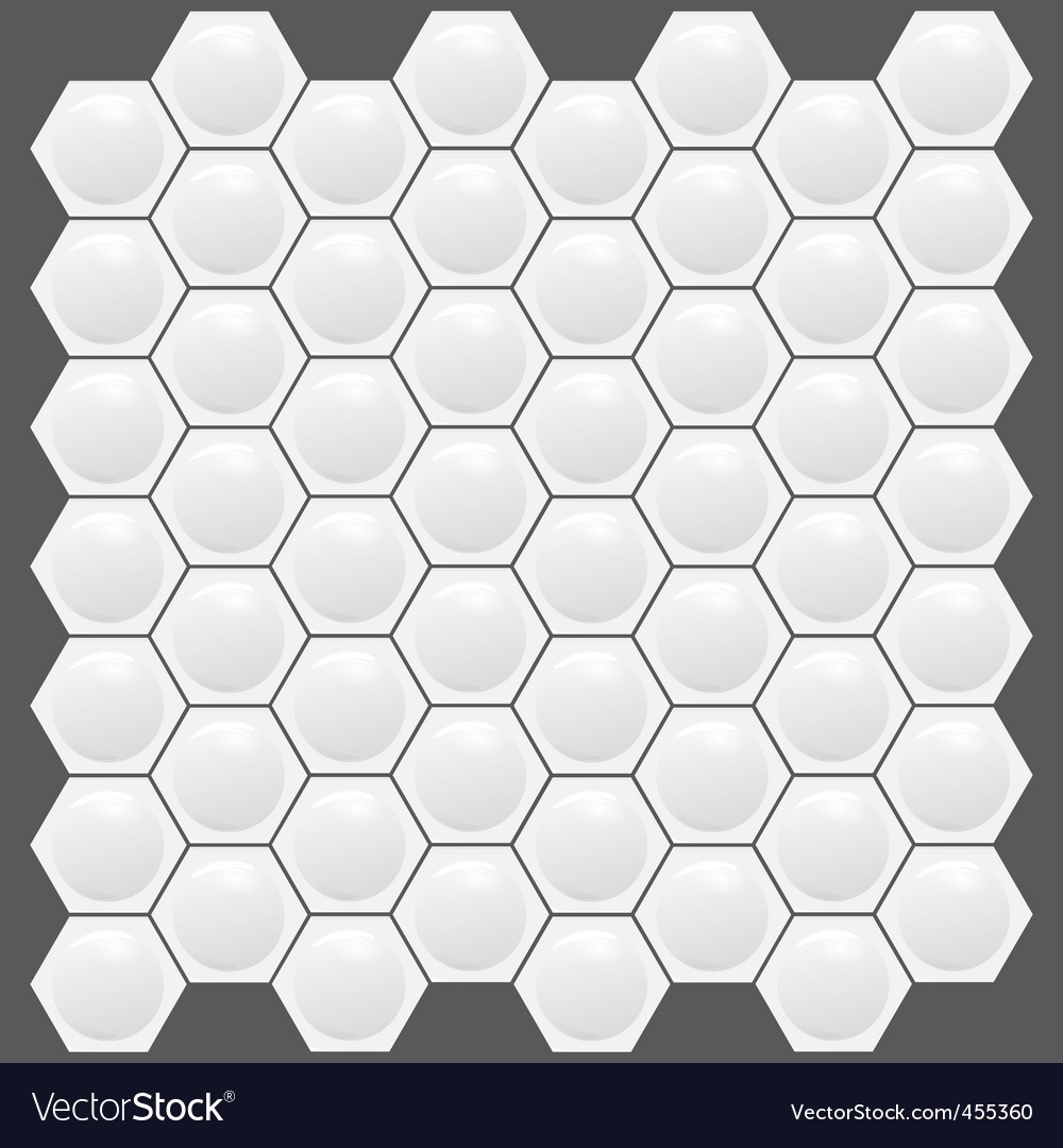 Hexagon texture pattern Royalty Free Vector Image