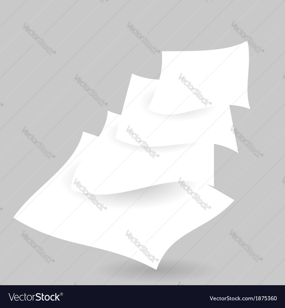 Sheets Royalty Free Vector Image - VectorStock