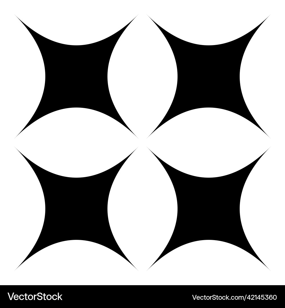 Shiny star flat icon isolated on white background Vector Image