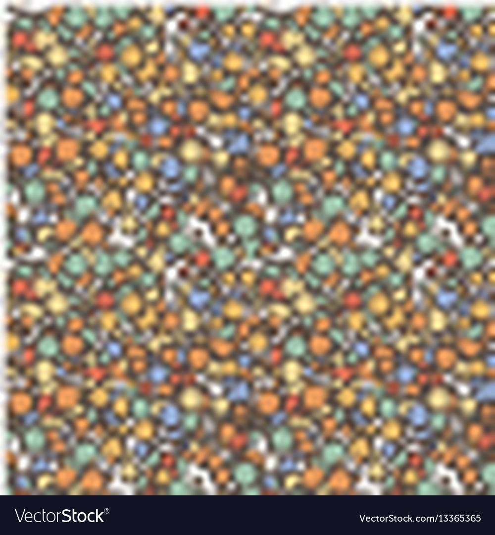 Circle seamless pattern Royalty Free Vector Image