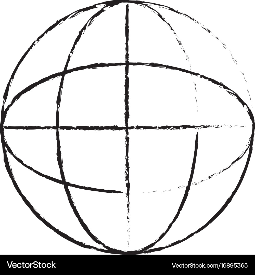 Figure global symbol to data center connection Vector Image