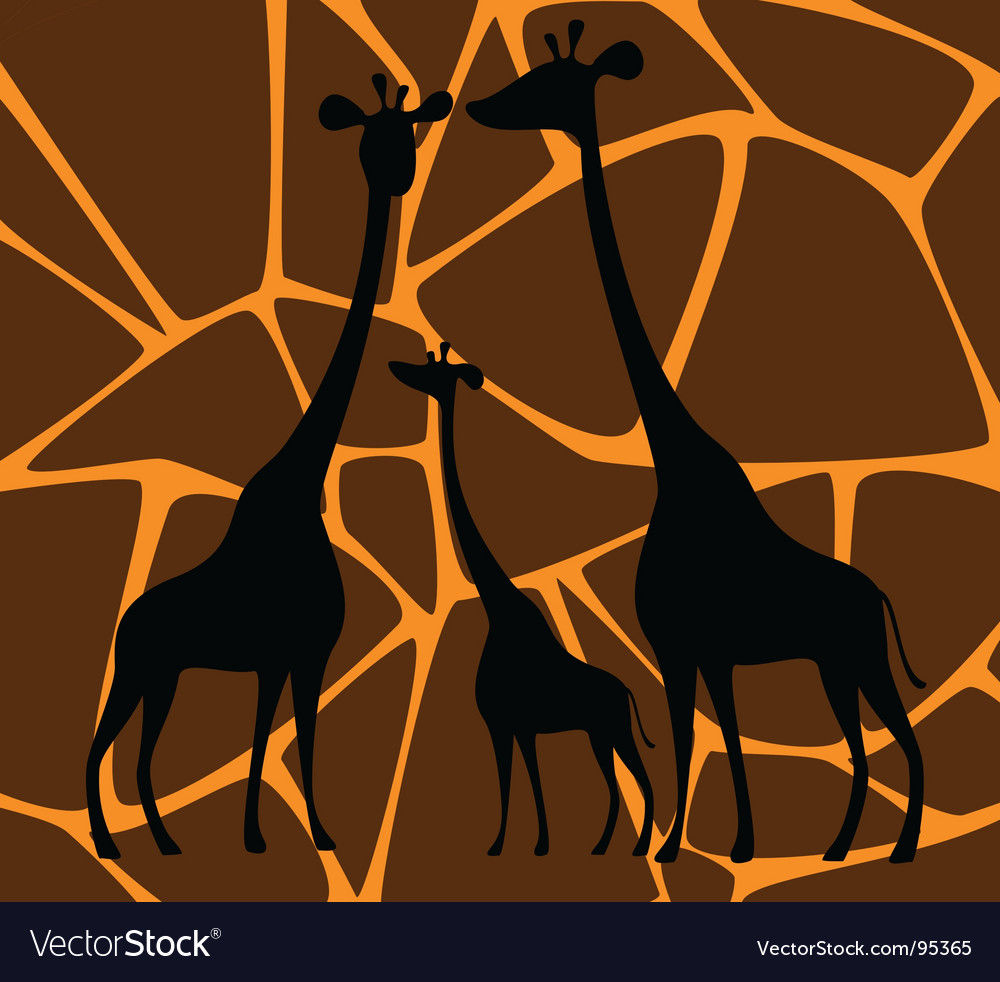 Giraffe Royalty Free Vector Image - VectorStock