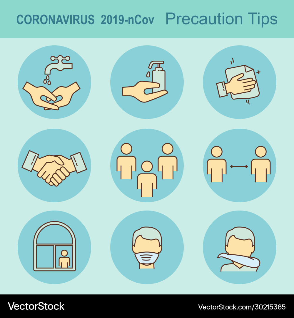 Global epidemic 2019-ncov Royalty Free Vector Image
