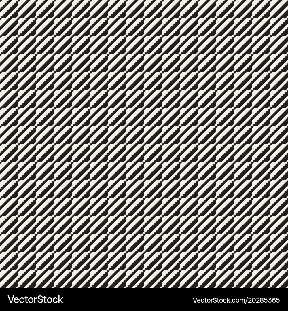 Seamless black and white halftone lines Royalty Free Vector