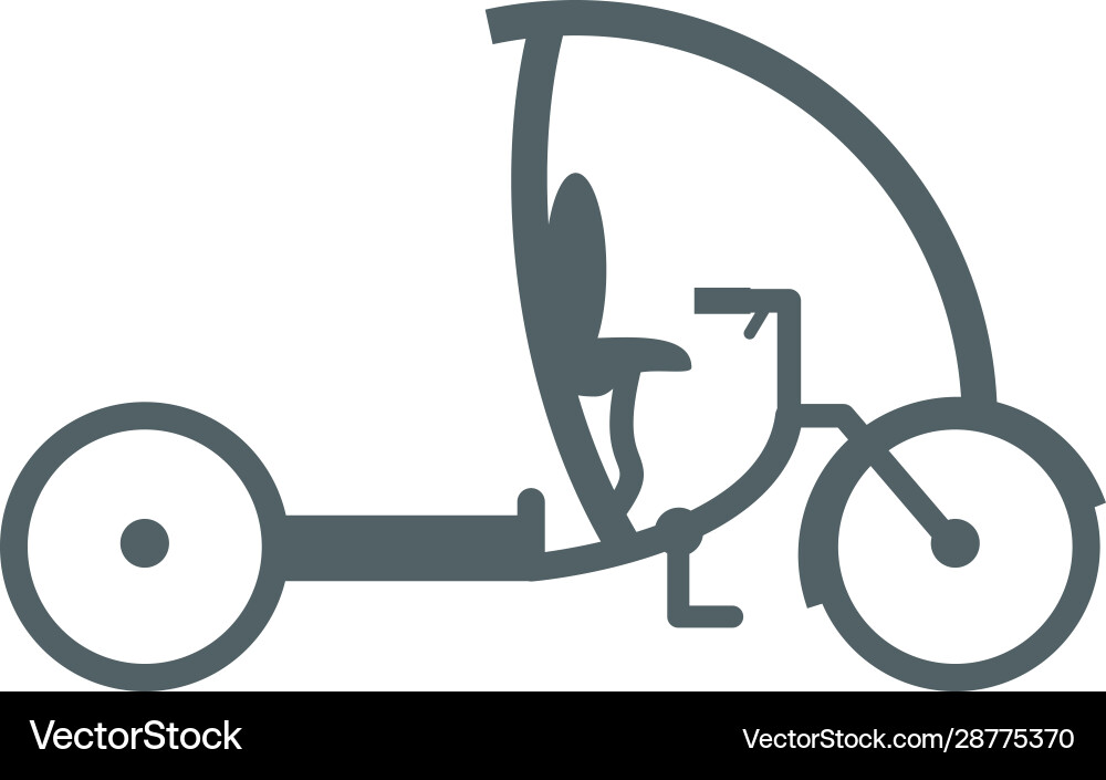 Isolated bike icon design Royalty Free Vector Image