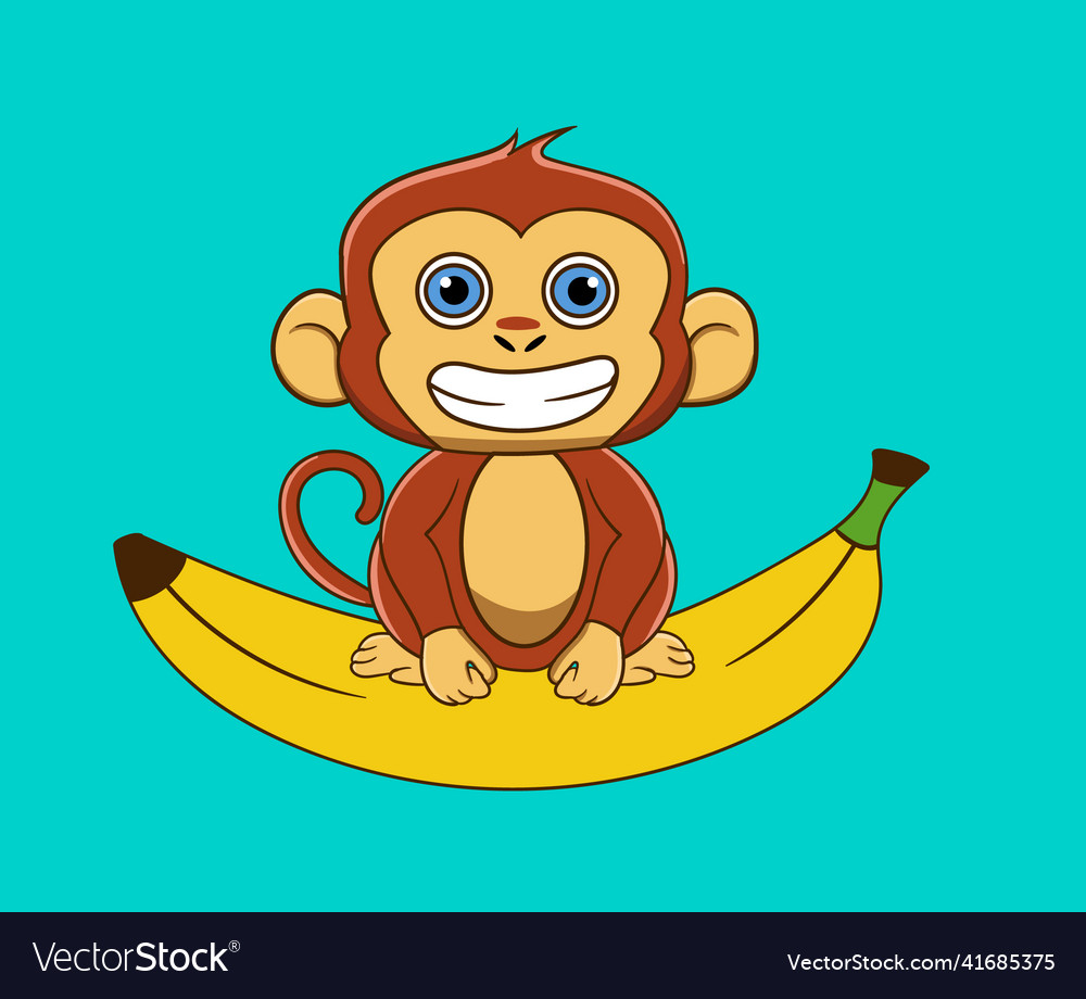 Monkey Royalty Free Vector Image - VectorStock
