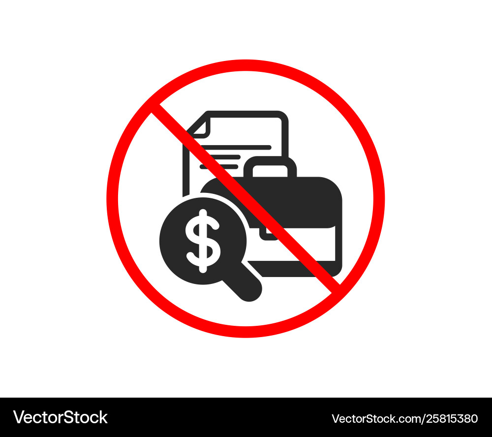 Accounting report icon audit sign Royalty Free Vector Image