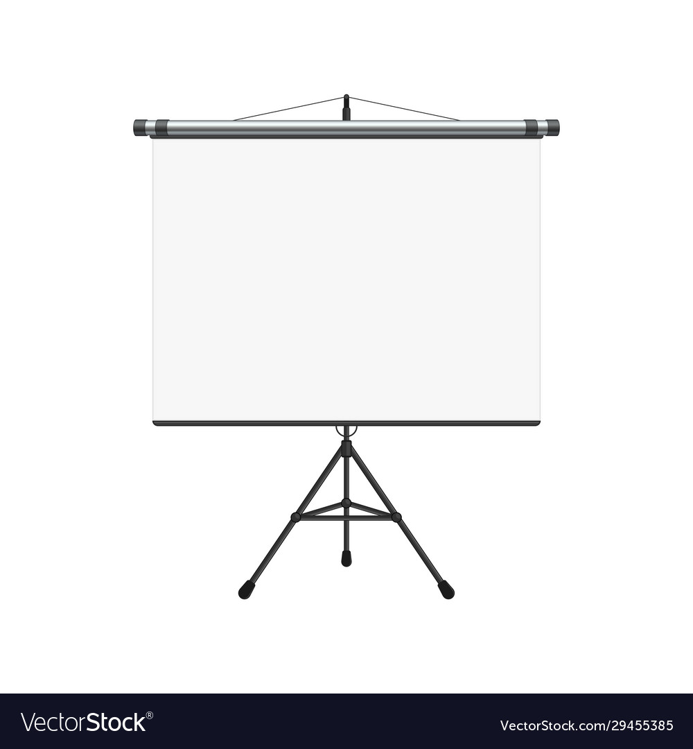 Blank presentation screen Royalty Free Vector Image