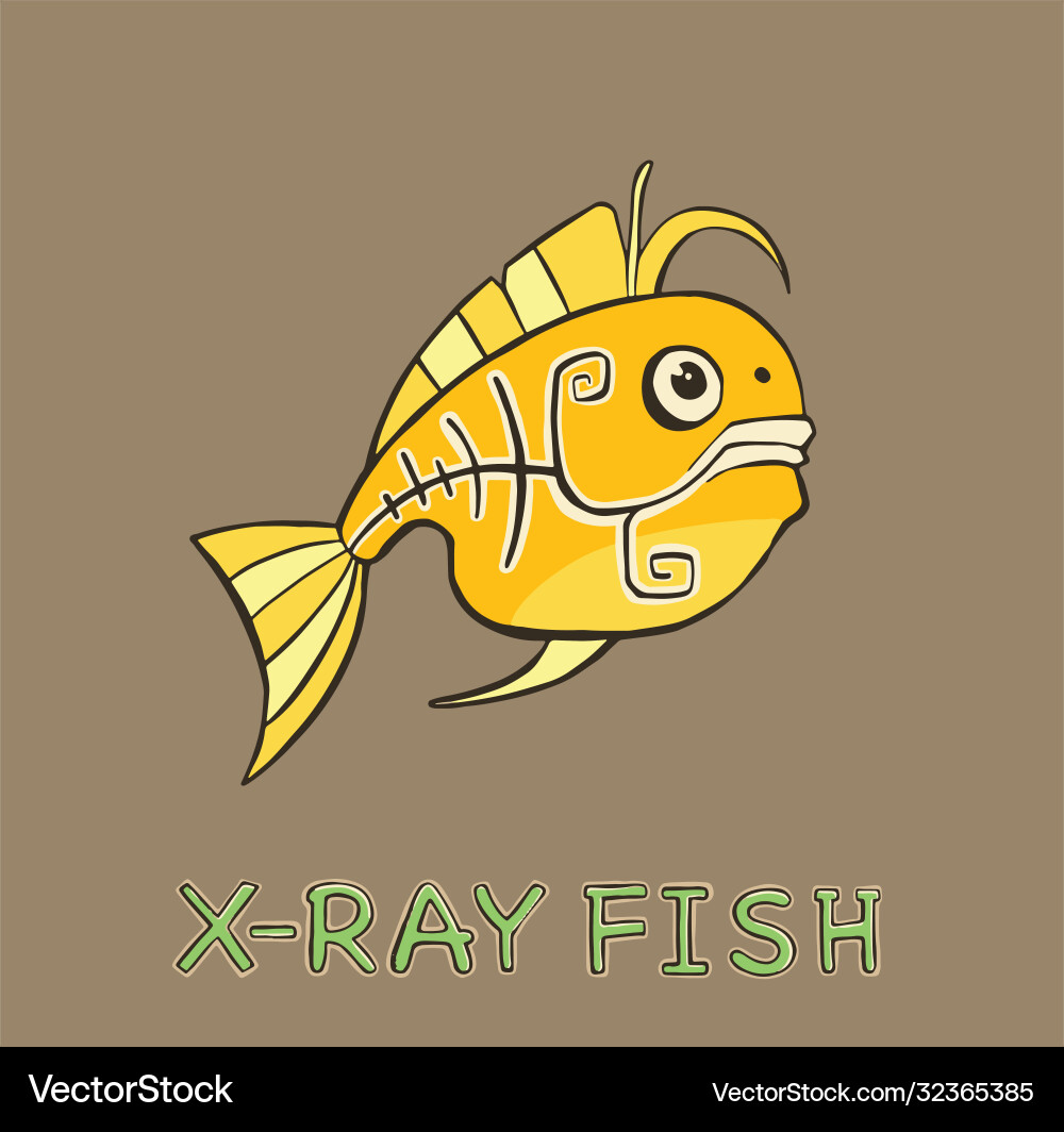 Design cute fish small icon for stock Royalty Free Vector