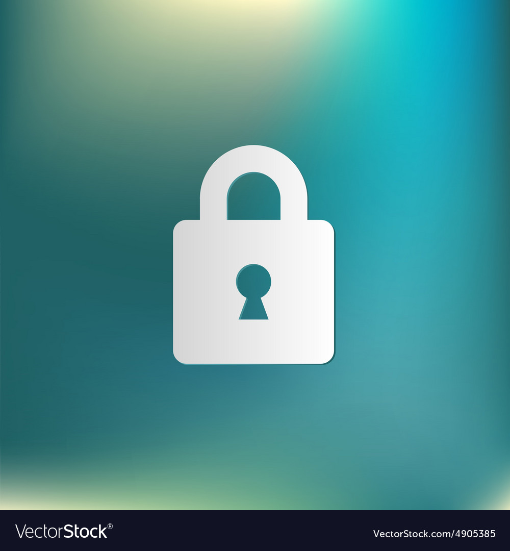Padlock Royalty Free Vector Image - VectorStock