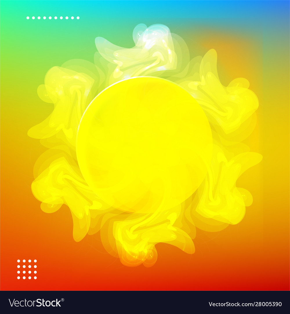 Modern colored abstract background gradient mesh Vector Image