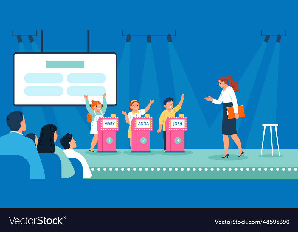 Quiz show Royalty Free Vector Image - VectorStock Quiz show Royalty Free Vector Image - VectorStock