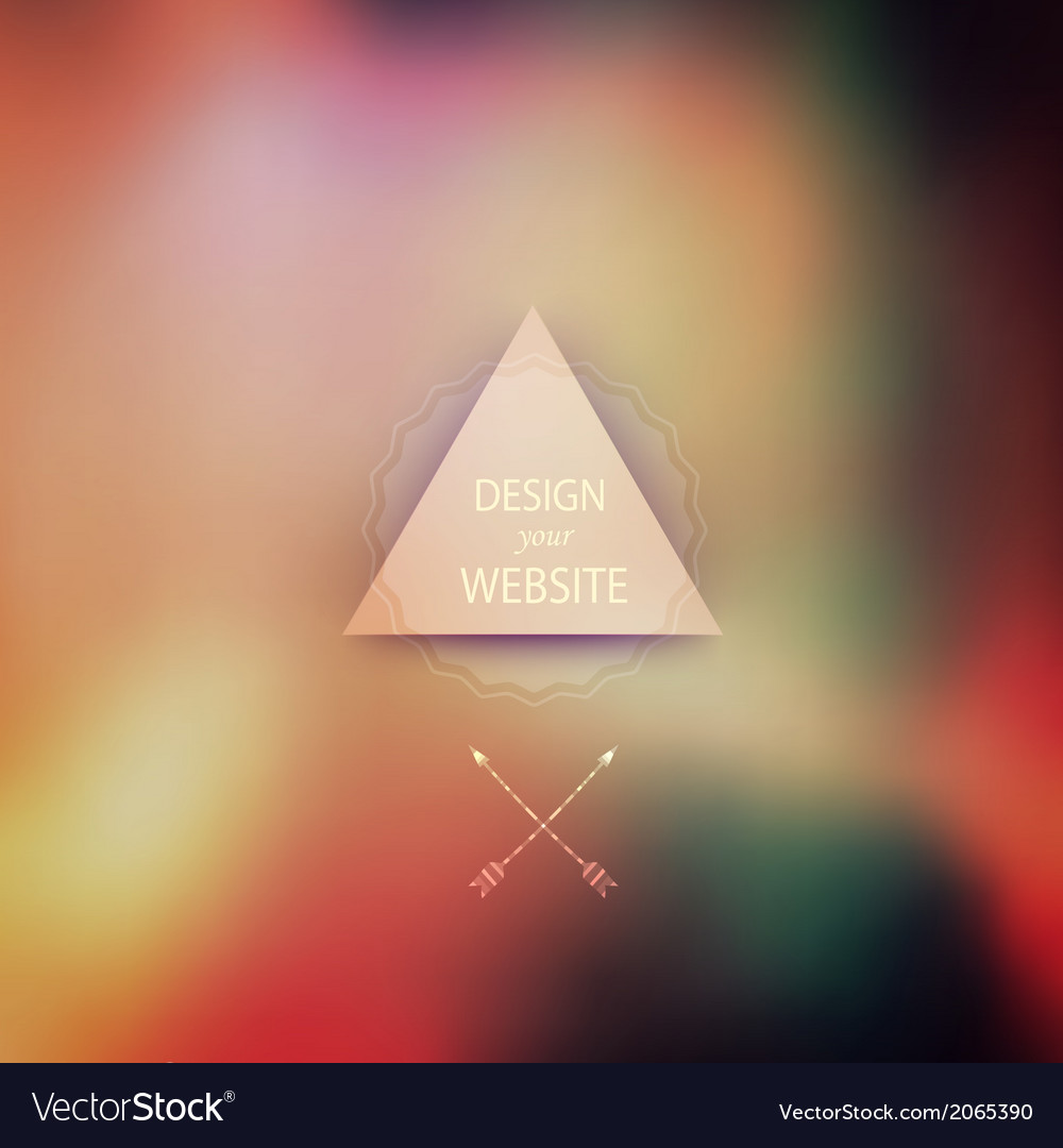 Web and mobile interface template Royalty Free Vector Image