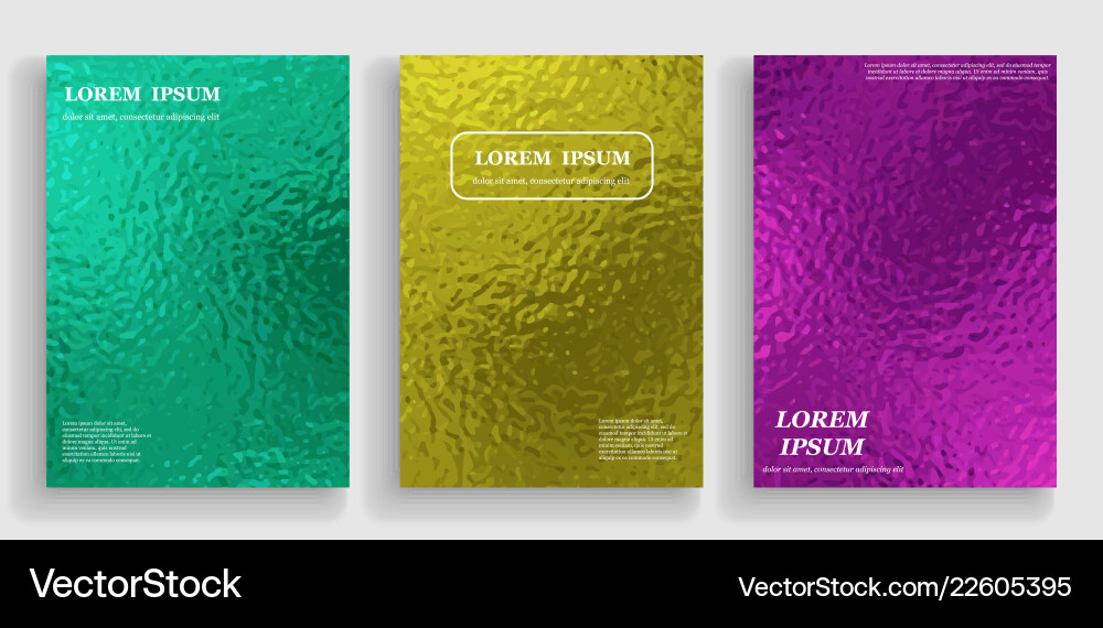 Bright business brochure layout templates Vector Image