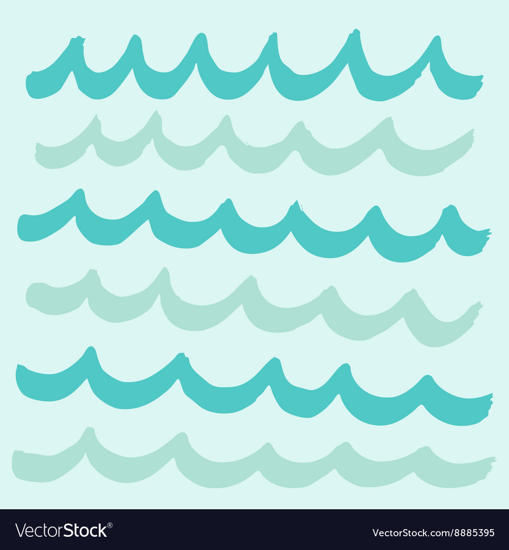 Wave pattern background Royalty Free Vector Image