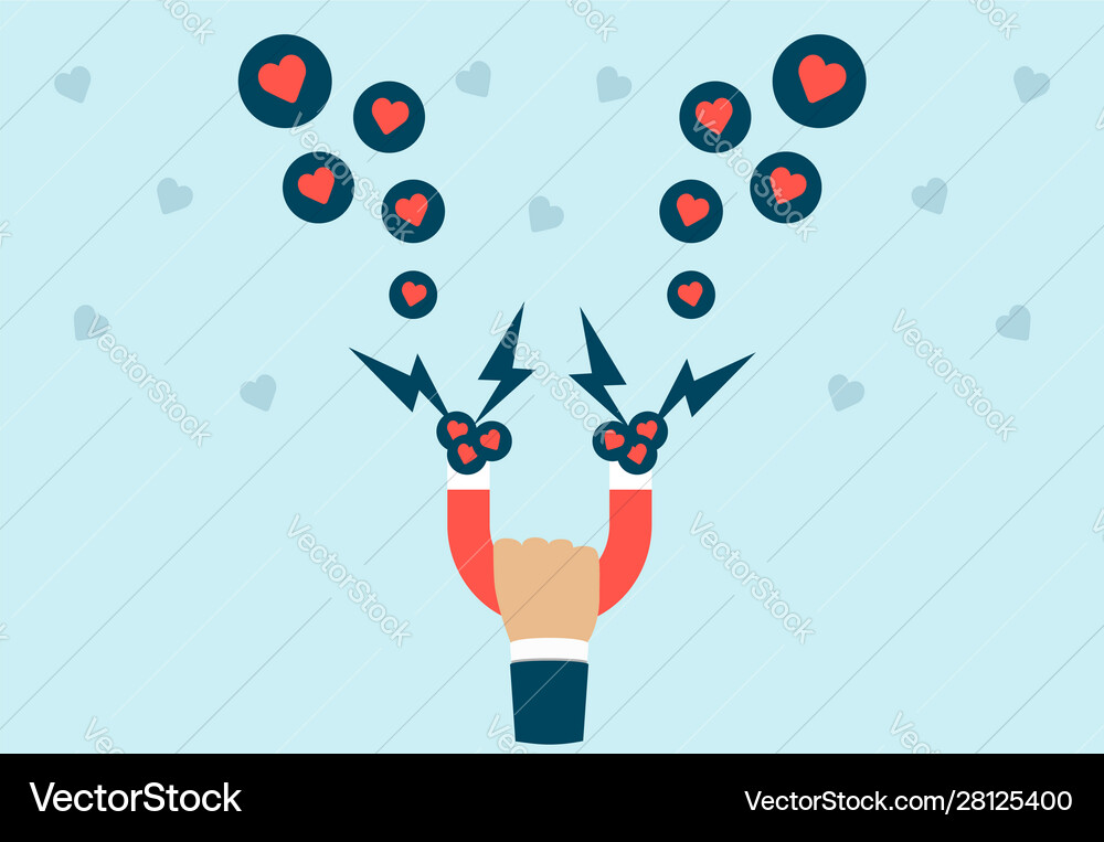 Business man or internet marketer hand holding Vector Image