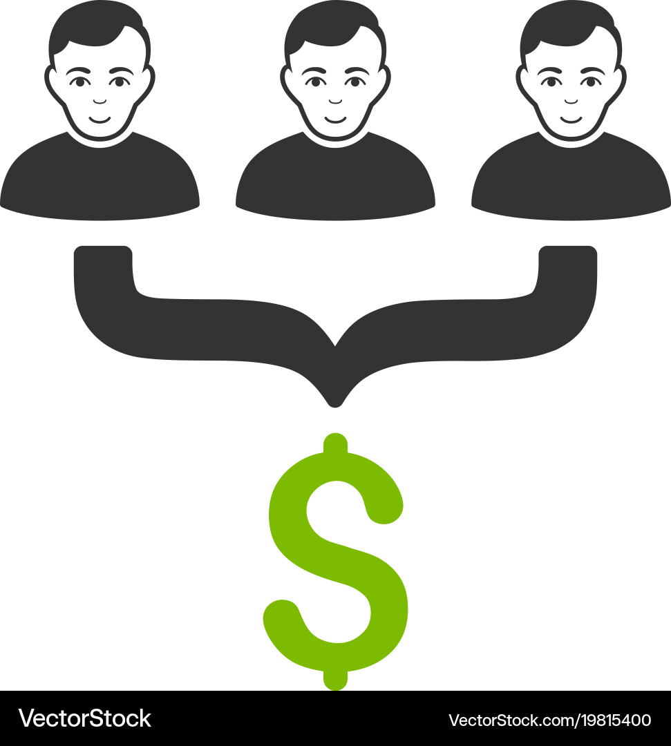 Sales funnel customers icon Royalty Free Vector Image