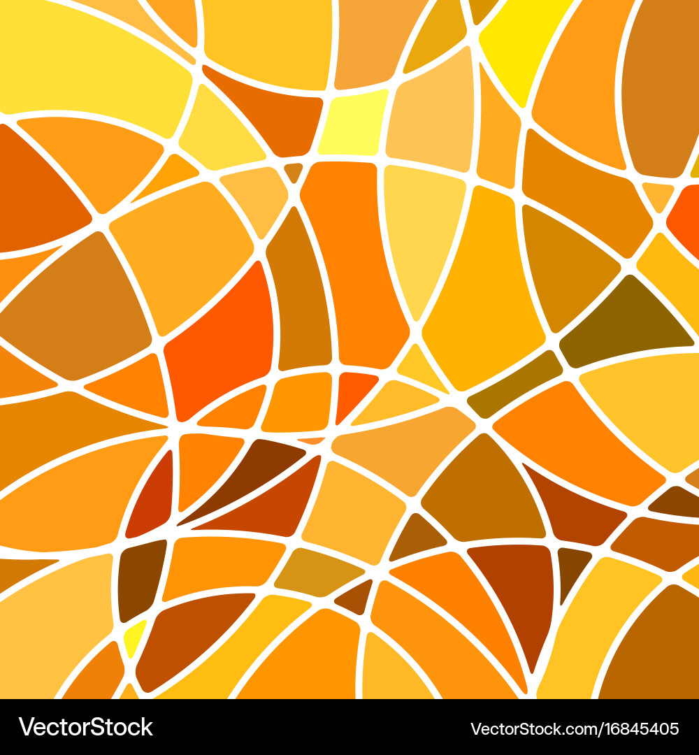 Abstract stained-glass mosaic background Vector Image
