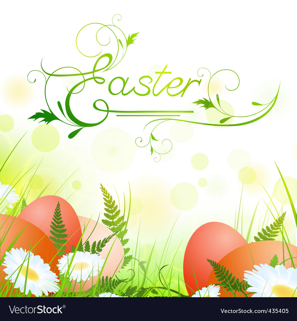 Easter Royalty Free Vector Image - VectorStock