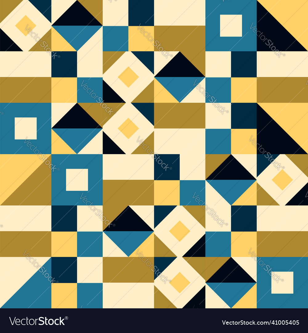 Modern geometric abstract pattern design made Vector Image Modern geometric abstract pattern design made Vector Image