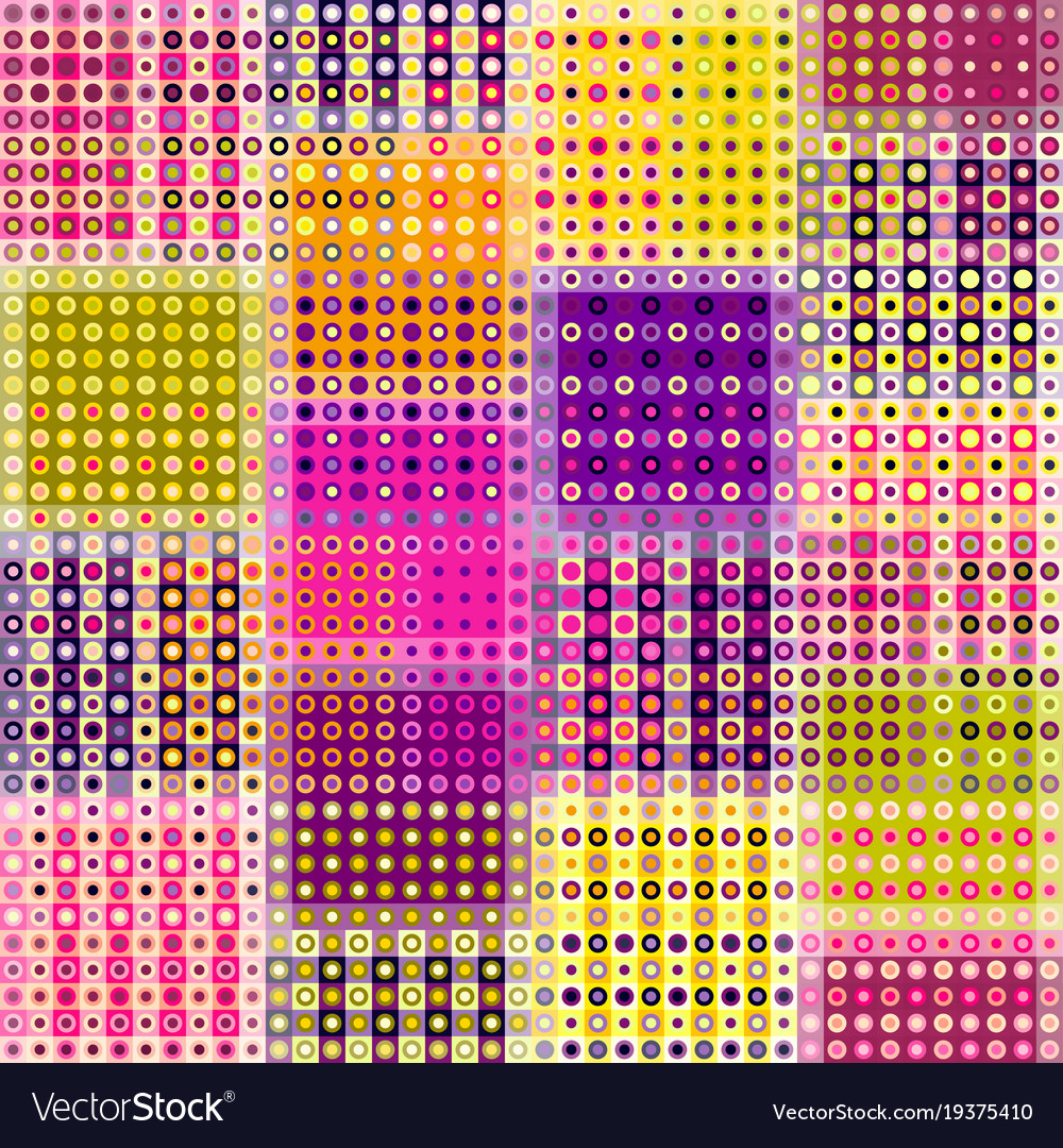 Geometric abstract pattern Royalty Free Vector Image