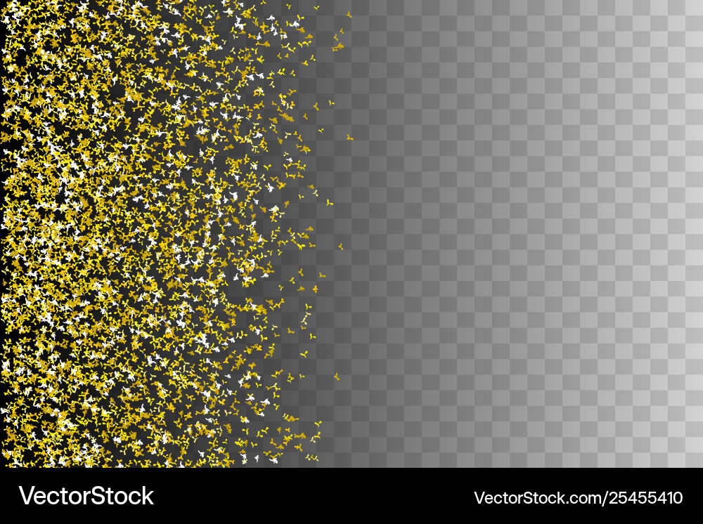 Horizontal seamless pattern confetti Royalty Free Vector