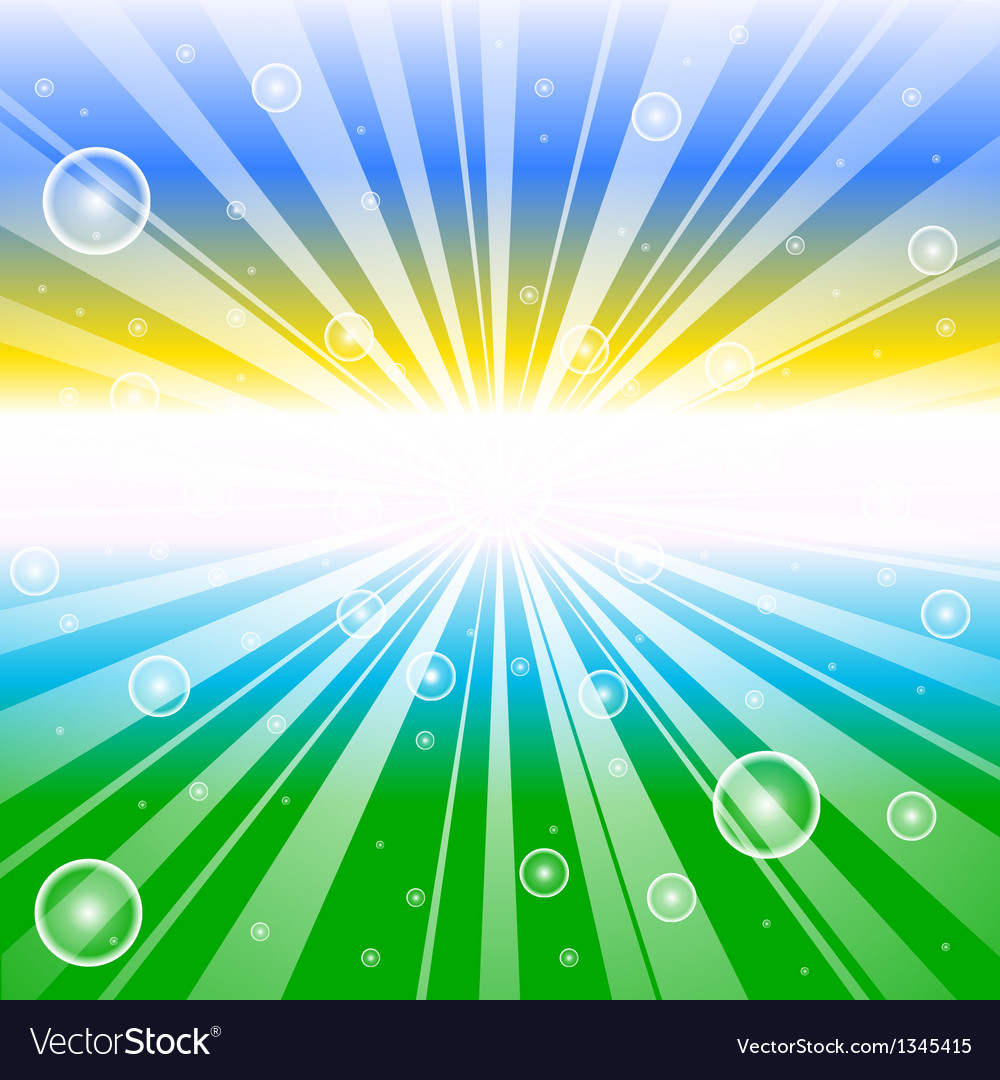 Abstract landscape Royalty Free Vector Image - VectorStock