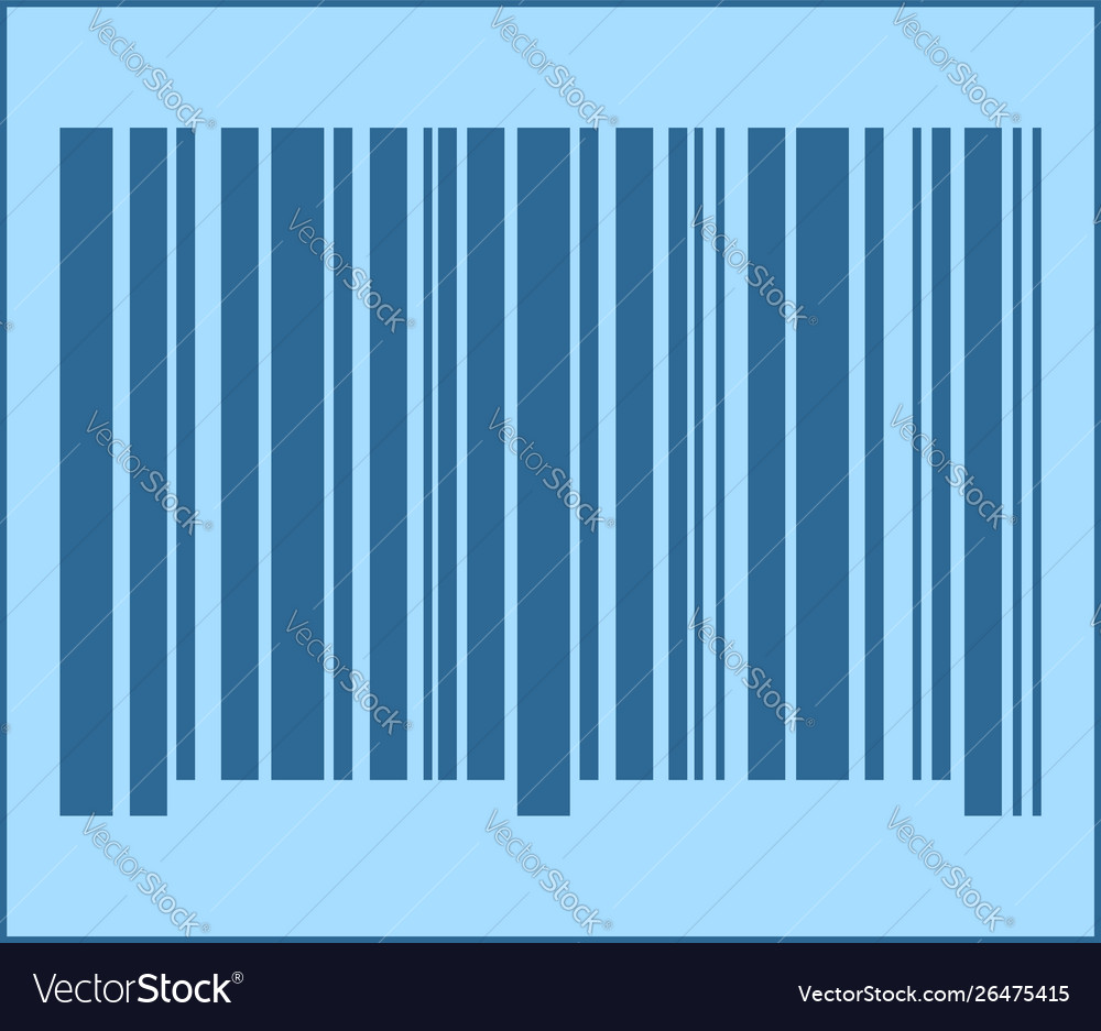 Bar code icon Royalty Free Vector Image - VectorStock