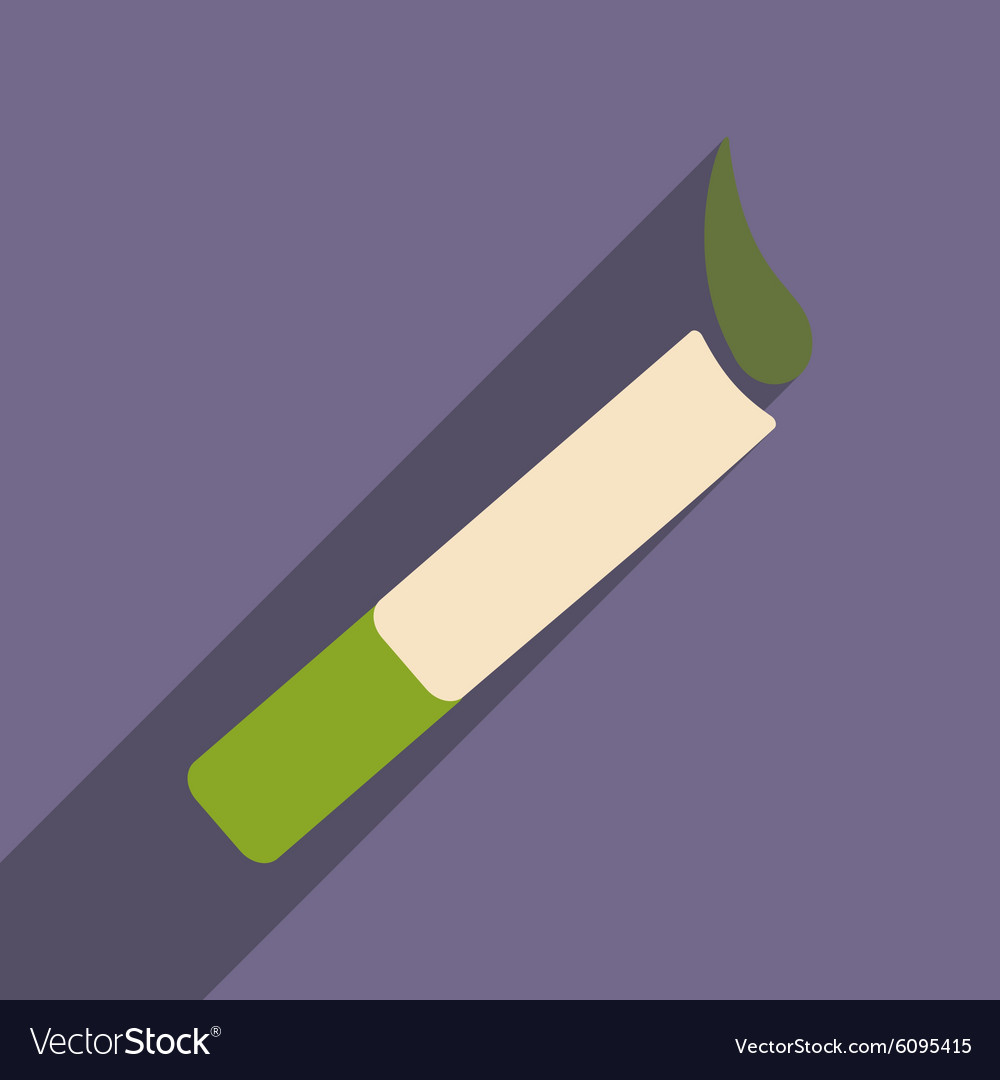 Flat with shadow icon and mobile application Vector Image