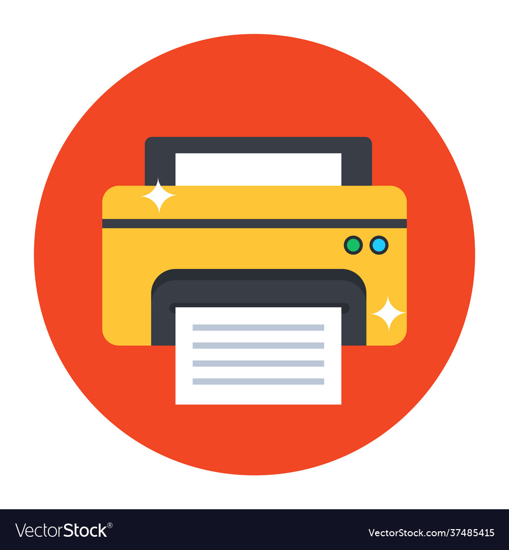 Printer Royalty Free Vector Image - VectorStock