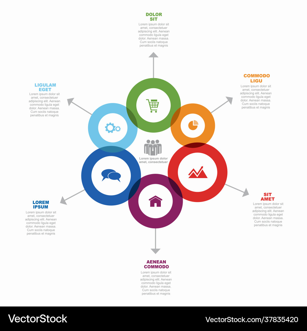 Infographic design template with place for your Vector Image